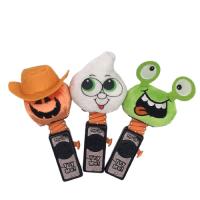 China 3-Piece Halloween Pop-Up Plush Toy Set with 60-70 Day Delivery - Pumpkin Ghost Characters for Children for sale
