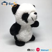 China EN71 Stuffed Animal Talking Back Panda Plush With 100% PP Cotton Inside for sale