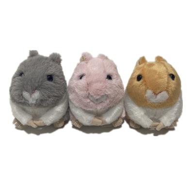 China Customized EN71 Certified 3 Assortment Hamster Wag Tail Toys 60-70 Days Delivery Plush Animal for sale