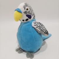 China Voice Recording Plush Parrot Toy with Sound Repeating Function - 3 AAA Battery Powered, EU/USA/Canada Certified for sale