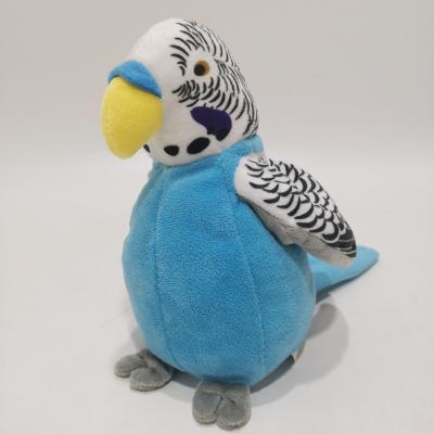 China Voice Recording Plush Parrot Toy with Sound Repeating Function - 3 AAA Battery Powered, EU/USA/Canada Certified for sale