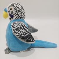 China Voice Recording Plush Parrot Toy with Sound Repeating Function - 3 AAA Battery Powered, EU/USA/Canada Certified for sale