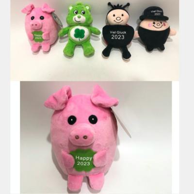 China 15cm Pig Plush Stuffed Animals Set Soft Cuddly Toy for Party Favors Valentine Gift for sale