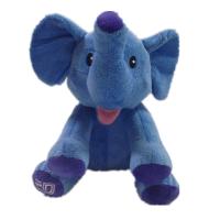 China 20 cm OEM Promotional Plush Elephant Toy with PP Cotton Filling - 60-70 Day Delivery for Custom Stuffed Animals for sale