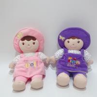 China 28CM Customized Plush Doll Toy with 100% PP Cotton Filling for Baby Girls - Various Designs Available for sale