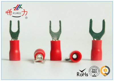 China Electrical Insulated Spade Cable Terminal Connectors SV1.25-5 for sale