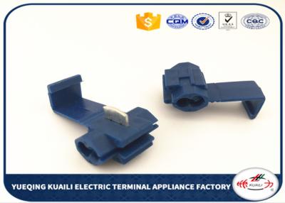 China Fast Splice Brass Wire Connectors Terminals Quick Connector Blue for sale