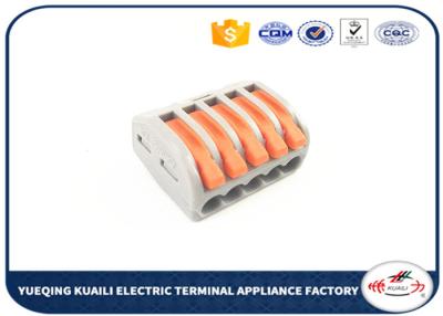 China Splicing LED Equivalent Wago Electrical Connectors Quick Connect Wire Connectors Terminals for sale