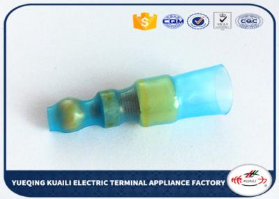China Waterproof Green Heat Shrink Wire Terminals With Hot-Melting Plastic Coils for sale