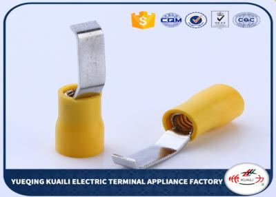 China Wholesale safety durable electrica ends insulated lipped blade terminals for sale