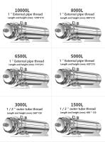 China Whole House Hotel Center Water Purifier 304 Stainless Steel 1500L/H To 10000L/H for sale