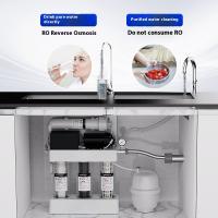 China Household Reverse Osmosis Water Purifier Double Outlet Drink Water Filters for sale