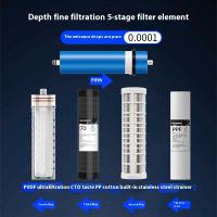 China Household Reverse Osmosis Water Purifier Double Outlet Drink Water Filters for sale