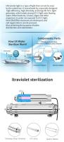 China Stainless Steel UV Water Purifier 1000L/H Household With UV Ultraviolet Lamp for sale