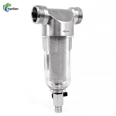 China Household Tap Sediment Water Filter SS316 Filter Screen 4000L for sale