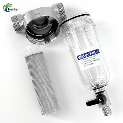 China 4000L Large Flow 304 Stainless Steel Water Purifier Household For Sediment Particles for sale