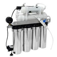 China 8 Stage RO UV Water Purifier 600G Sink Type Stainless Steel Material for sale