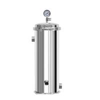 China Commercial Stainless Steel Water Filter Industrial Bag Type Heat Resistant for sale