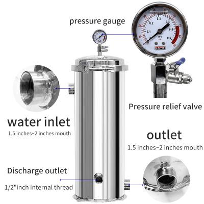 China SS304 Industrial Bag Filter Water Treatment System Commercial for sale