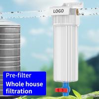 China Countertop Household Sediment Filter Rural Well Water Tap Filter 8000L for sale