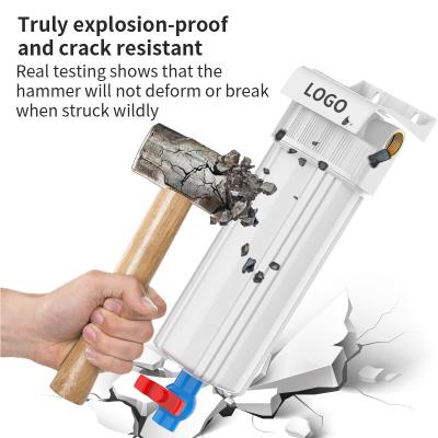 China Countertop Household Sediment Filter Rural Well Water Tap Filter 8000L for sale