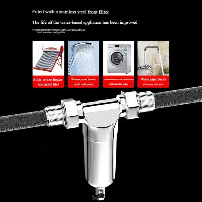 China 304 Stainless Steel Cold And Hot Water Sediment Filtration System 4000L for sale