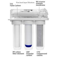 China 5 Stage Reverse Osmosis Water Filter System 100 Gallons Capacity for sale