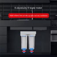 China Two Stage Kitchen Water Purifier Under Sink Sediment Filter 5 Microns for sale