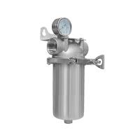 China Large 316 Stainless Steel Water Filter Corrosion Resistant 40 Microns 5 Inches for sale