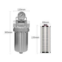 China Large 316 Stainless Steel Water Filter Corrosion Resistant 40 Microns 5 Inches for sale