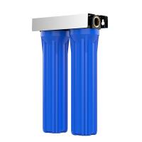 China Household Kitchen Two Stage Water Filter 20 Inch Sediment Filter System for sale