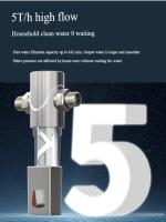 China 5 Tons Large Flow Whole House Sediment Filter Household Tap Water Filter System for sale