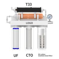 China UF6 Grade Ultrafiltration Water Purifier For Household Kitchen Sink Filter for sale