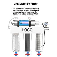 China 10 Inch 5 Stage UV Water Purifier Tap Water Well Water Sewage Payment Filters for sale