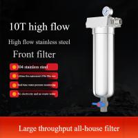 China Drinking Water Stainless Steel Sediment Filter 40 Micron for Household for sale