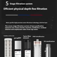 China Household UV Water Purifiers Super Fast Five Level Physical Depth Refinement for sale