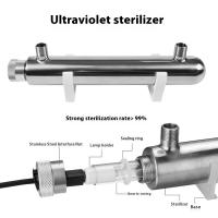 China Ultrafiltration 5 Stage Tap UV Water Purifier for Well Water Home Drink Water for sale