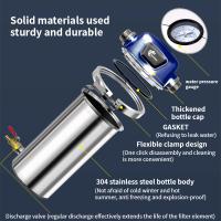 China Whole House 304 Stainless Steel Water Filter CTO Activated Carbon Soft Water Purification System for sale
