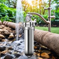 China Hot Sale 10Tons Stainless Steel Buckle Front Water Purifier Hot and Cold Filter System High-flow Household for Outdoor Use for sale