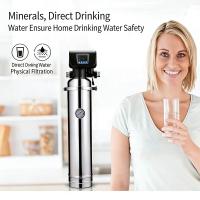 China 3000L Fully Automatic Backwash Ultrafiltration Water Purifiers 304 Stainless Steel Tap Drink Water Filter  Home Filters Systems for sale