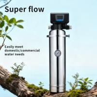 China 3000L Fully Automatic Backwash Ultrafiltration Water Purifiers 304 Stainless Steel Tap Drink Water Filter  Home Filters Systems for sale