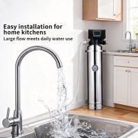 China 3000L Fully Automatic Backwash Ultrafiltration Water Purifiers 304 Stainless Steel Tap Drink Water Filter  Home Filters Systems for sale