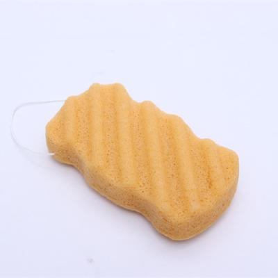 China HIJU Skin Care Konjac Sponge 100% Natural Fishtail Facial Konjac Sponge for sale
