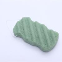 China HIJU Skin Care Konjac Sponge 100% Natural Fishtail Facial Konjac Sponge for sale