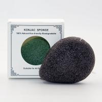 China Natural Skincare Facial Water Drop Konjac Sponge Reusable for sale