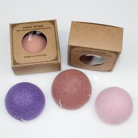 China Beauty Facial Konjac Sponge Naturally Moisturiezes Skin for sale