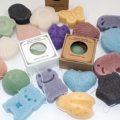 China Dry Dim Facial Cleansing Sponge Environmentally Friendly for sale