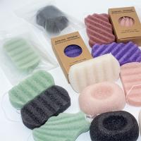 China Reusable Facial Konjac Sponge For Water Lacking Coarse for sale