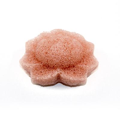China Soft Natural Lotus Shape Children Bath Face Wash Special Konjac Sponge for sale