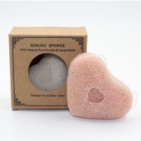 China Different Shapes Konjac Sponge For All Skin Facial And Physical Cleaning for sale